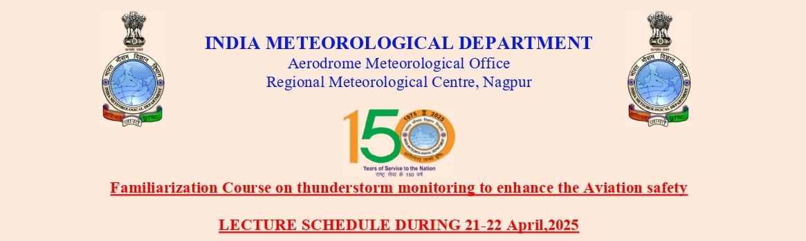Familiarization Course on Thunderstorm monitoring to enhance aviation ...